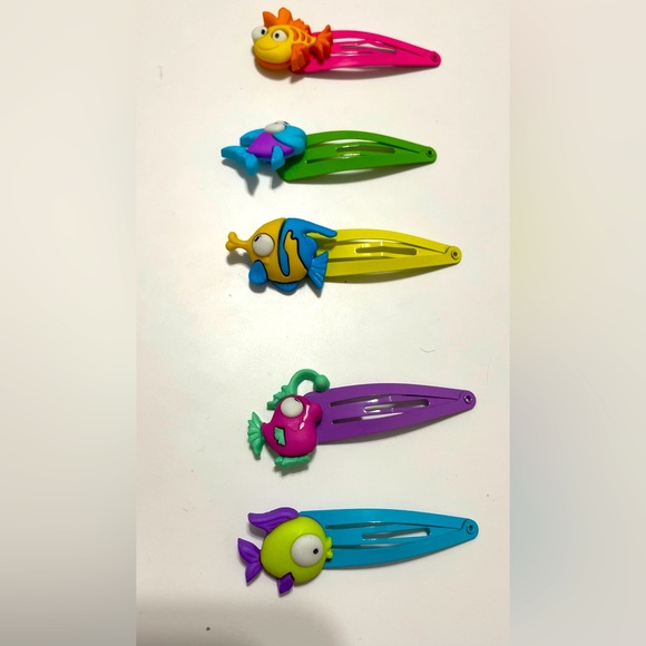 Accessories | Beautiful Fish Snap Clips | Poshmark